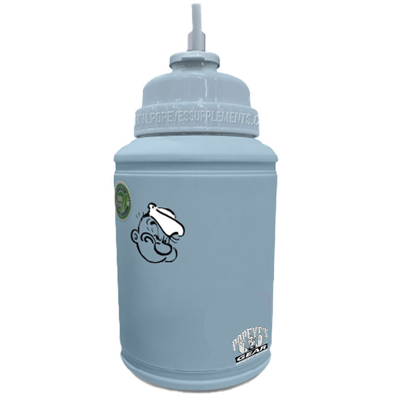 Popeyes Gear Power Jug Flip N Sip Light Blue